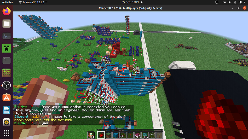 Builder application gabitho78 - Accepted - Open Redstone Engineers